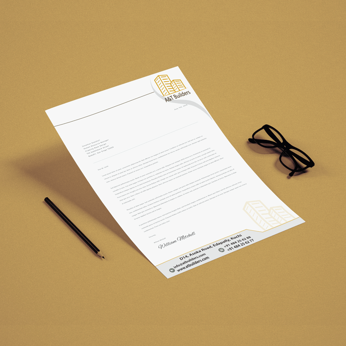 letterhead page