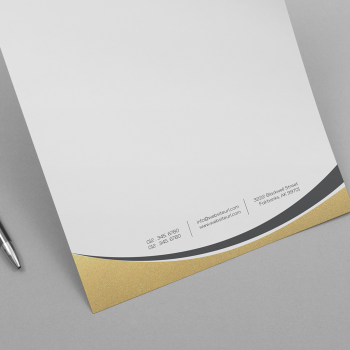 letterhead page