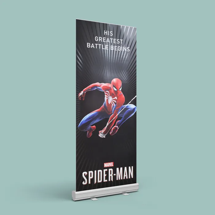Custom Rollup Banner Printing in Dubai - Spog Print